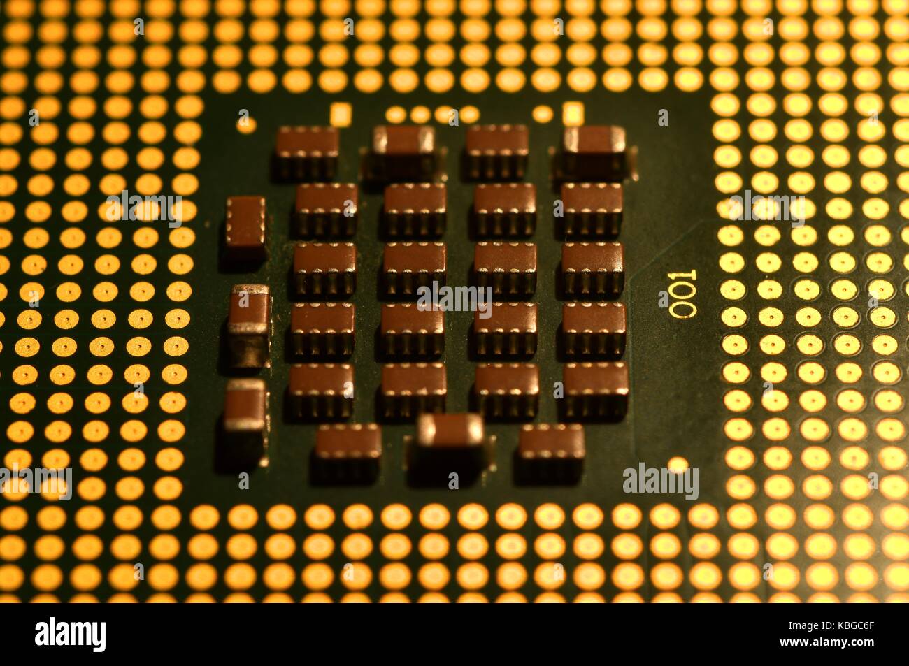 Close Up of Computer Processor, Background Stock Photo - Alamy