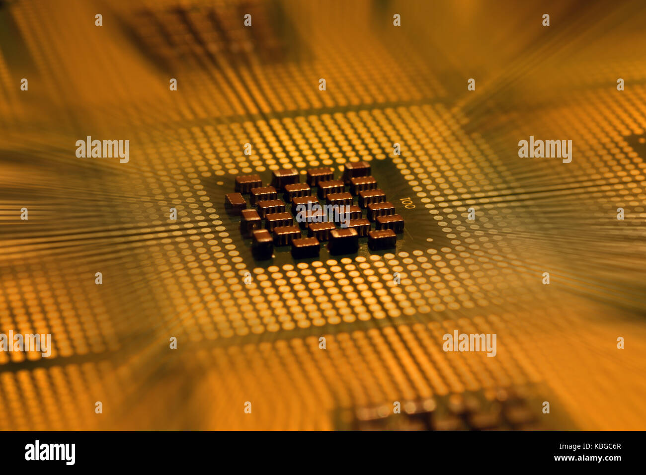 Close Up of Computer Processor, Background Stock Photo - Alamy