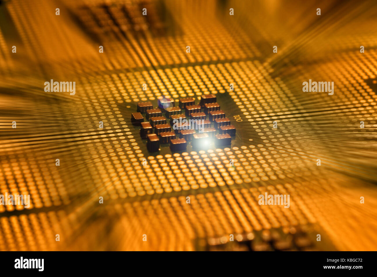Close Up of Computer Processor, Background Stock Photo - Alamy