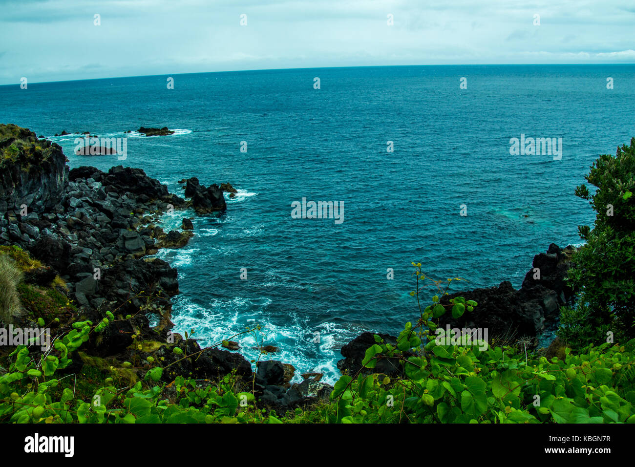 Azores islands belong to Portugal, this is the beautiful ocean that ...