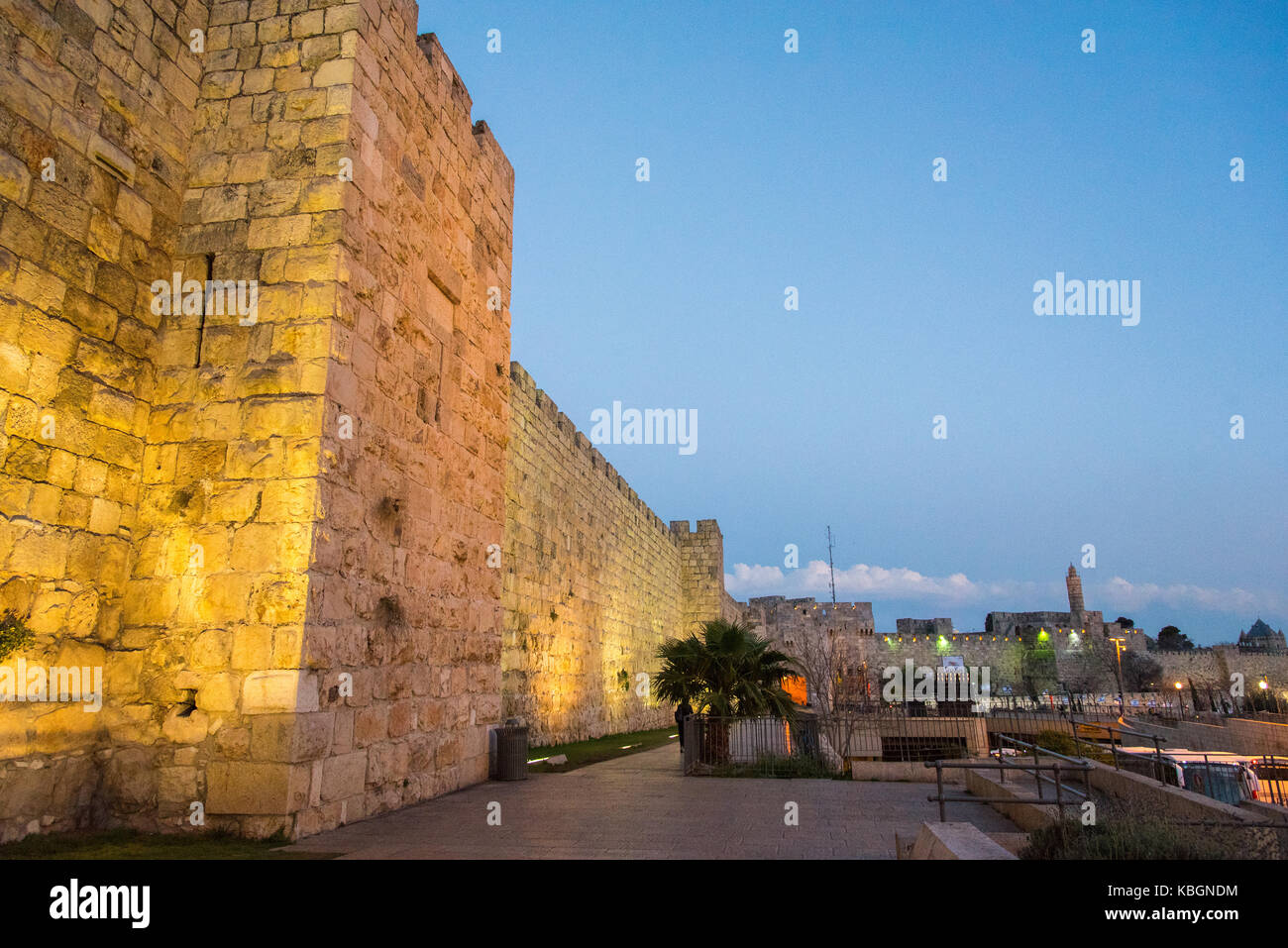 Outside Jaffa Gate, Jerusalem Stock Photo - Alamy