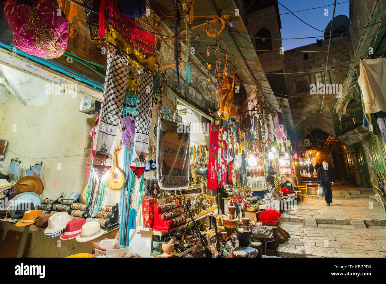 Christian quarter fo the old city, Jerusalem Stock Photo - Alamy