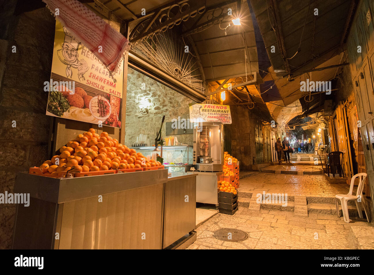 Christian quarter fo the old city, Jerusalem Stock Photo - Alamy