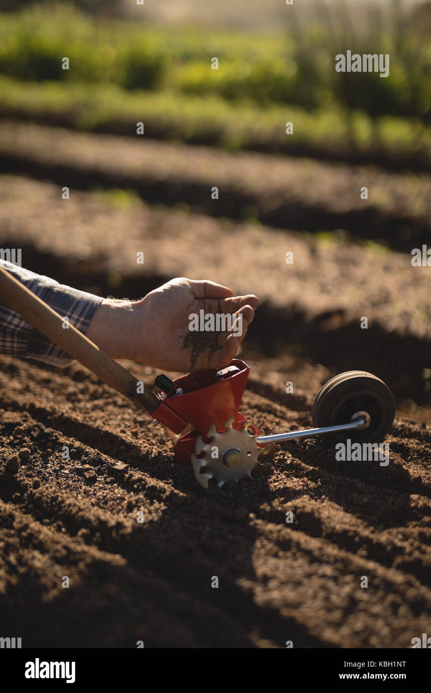 Farmer Sowing Seeds By Hand High Resolution Stock Photography and ...