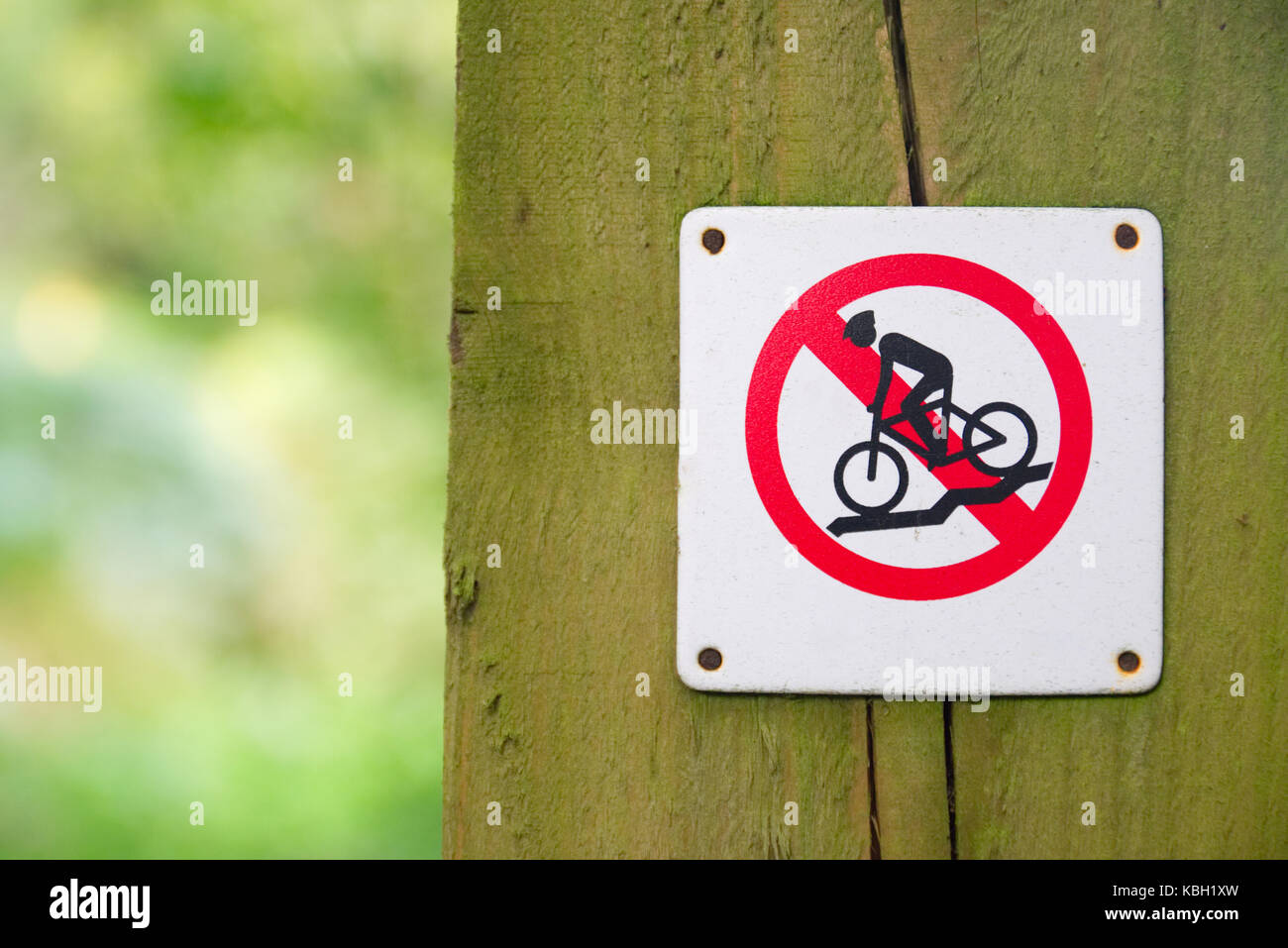 Cycling prohibited hi-res stock photography and images - Alamy