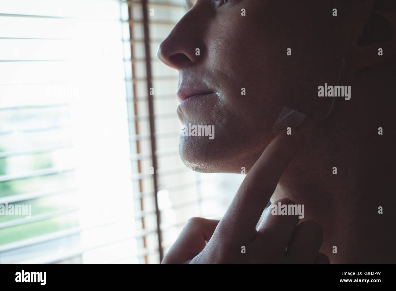 Apply cream man hi-res stock photography and images - Alamy
