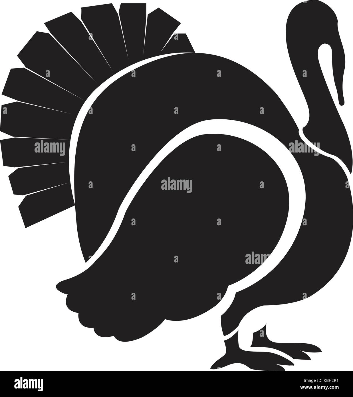 Isolated turkey icon Stock Vector Image & Art - Alamy