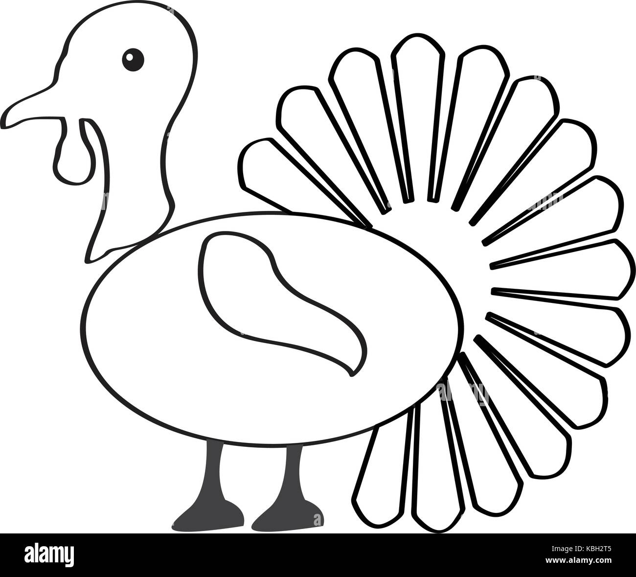 Isolated turkey icon Stock Vector Image & Art - Alamy