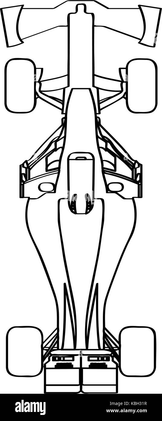 Top view of a racing car Stock Vector Image & Art - Alamy