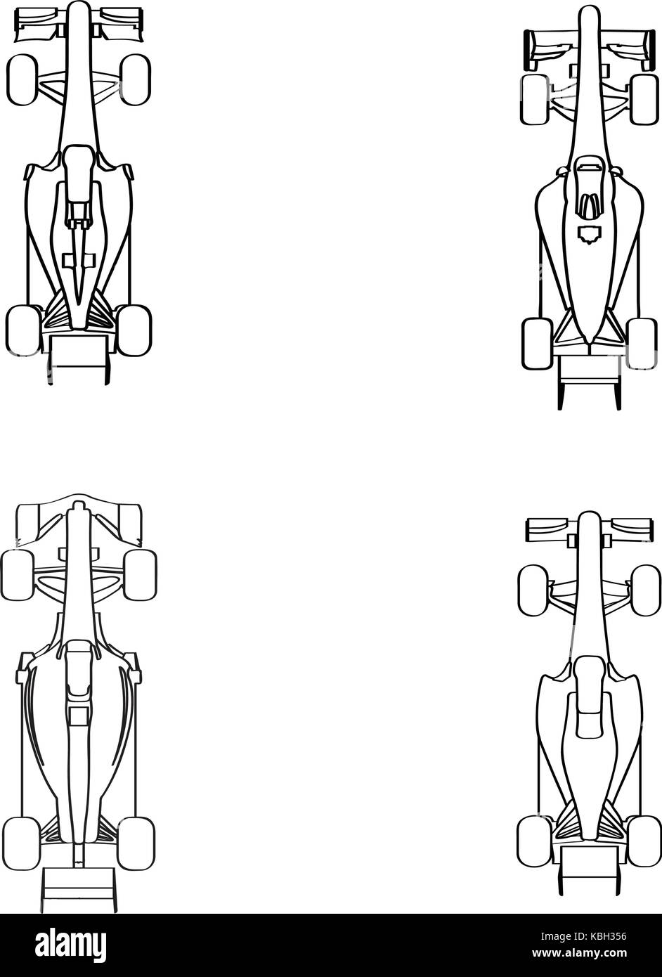 Set of racing cars Stock Vector Image & Art - Alamy