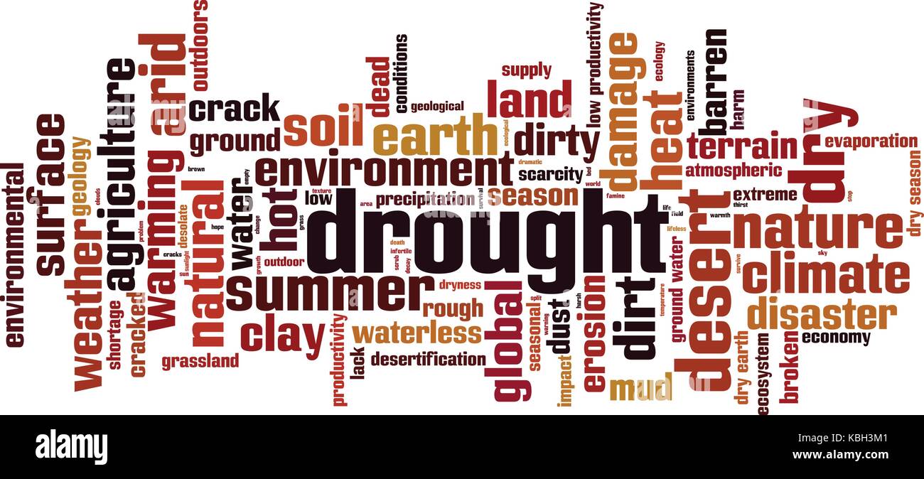 Arid drought conditions Stock Vector Images - Alamy