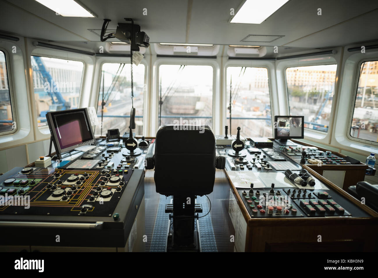 Navigation Equipment Ship Bridge High Resolution Stock Photography and ...