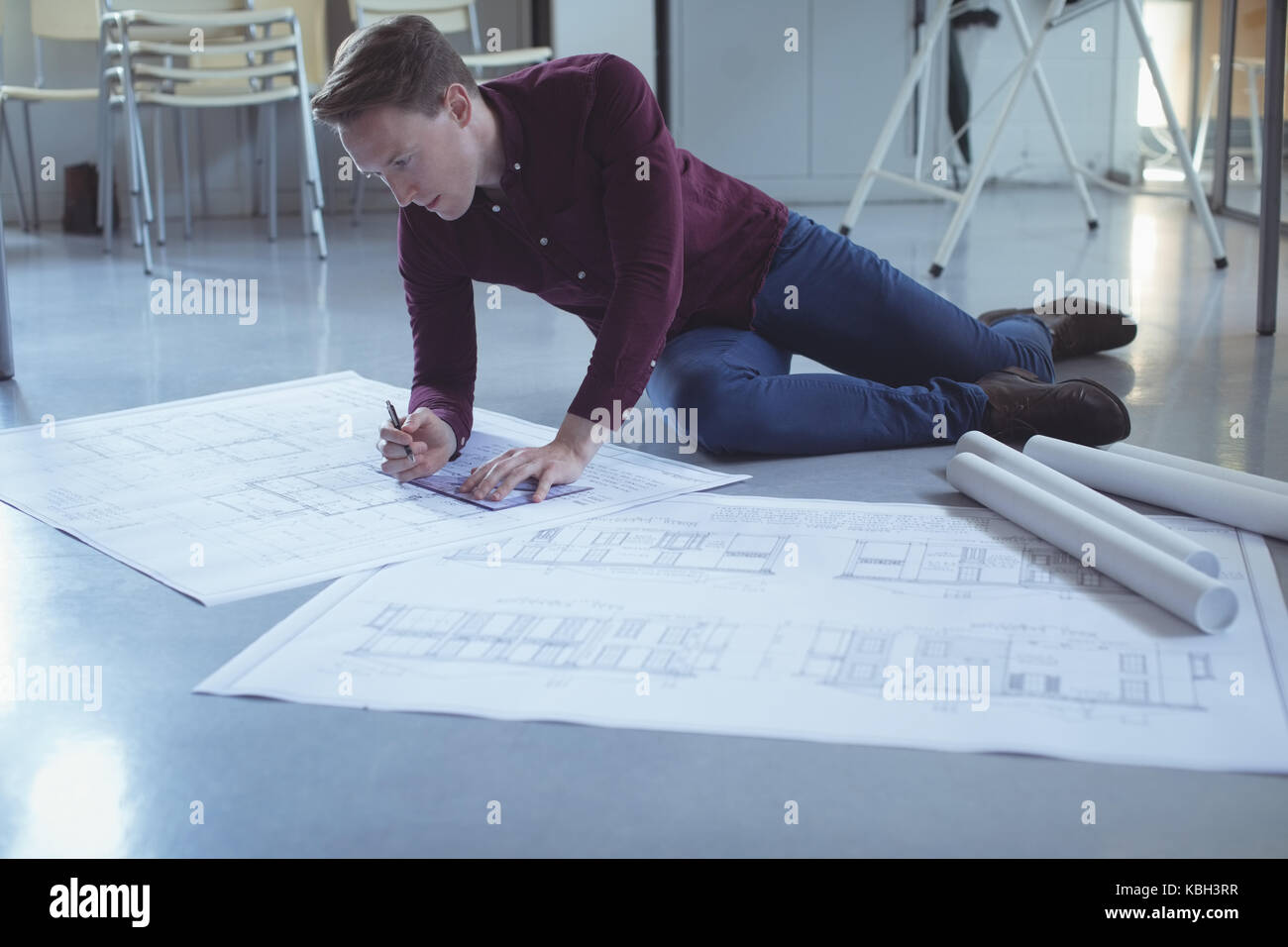 Creating blueprint hi-res stock photography and images - Alamy