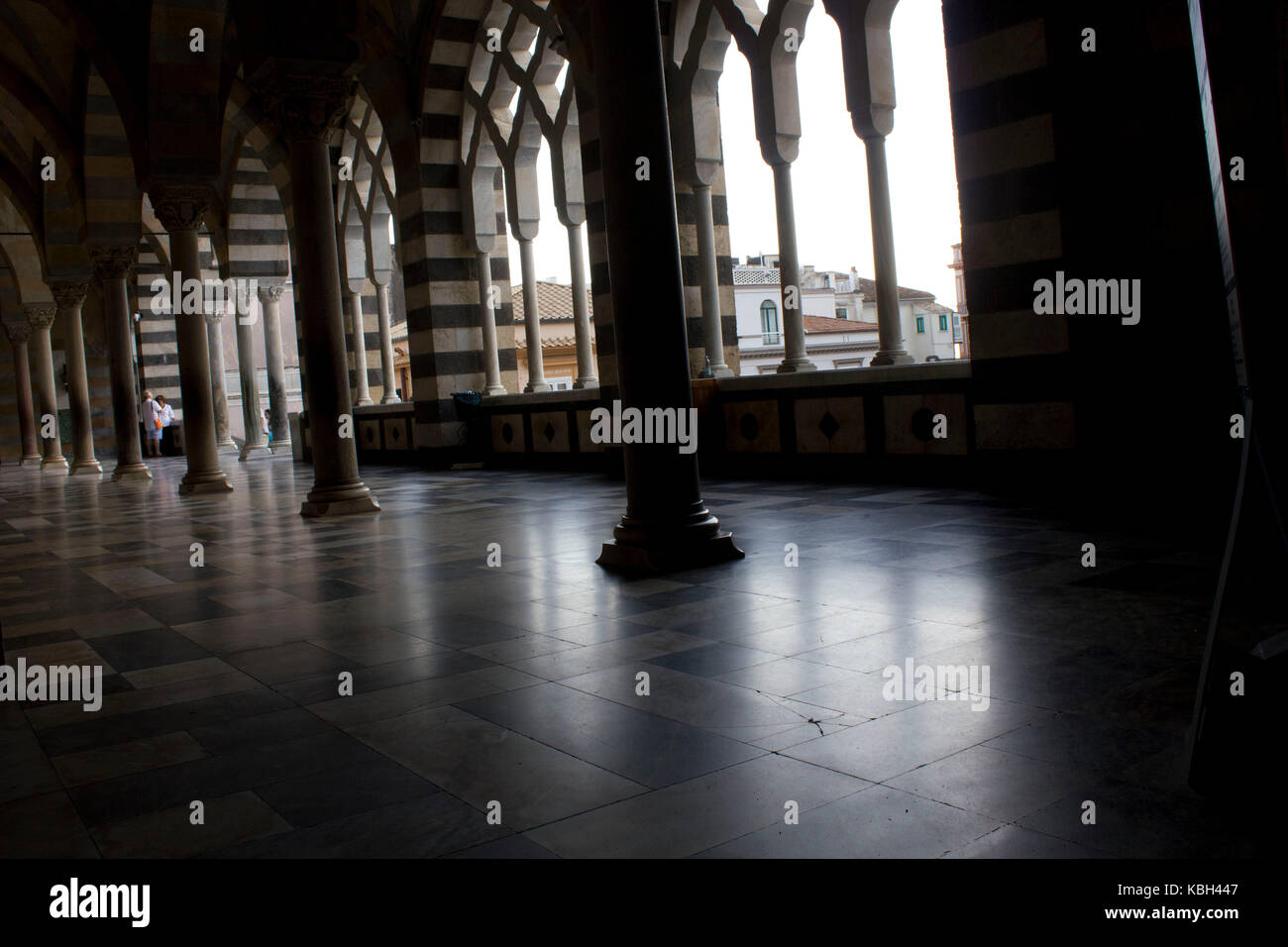 Amalfi, Italy, August 11, 2014: Amalfi Cathedral (it.Duomo di Amalfi ...