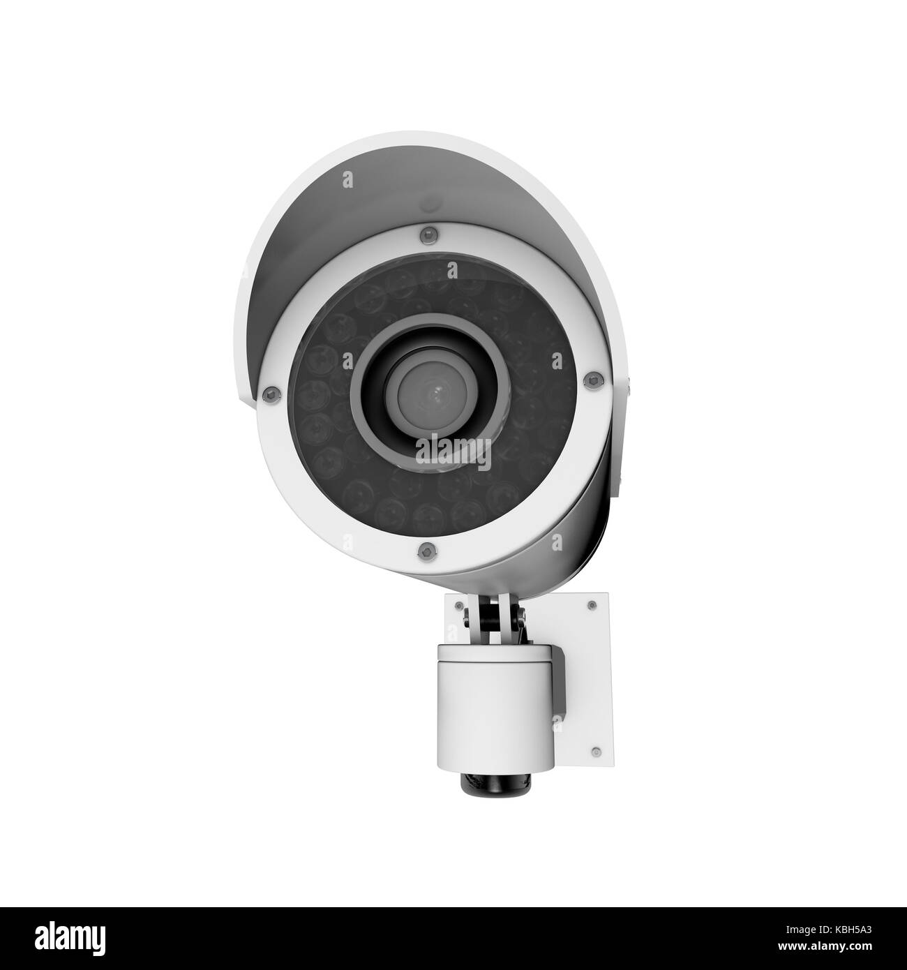 Surveillance CCTV security camera. 3D rendering Stock Photo - Alamy