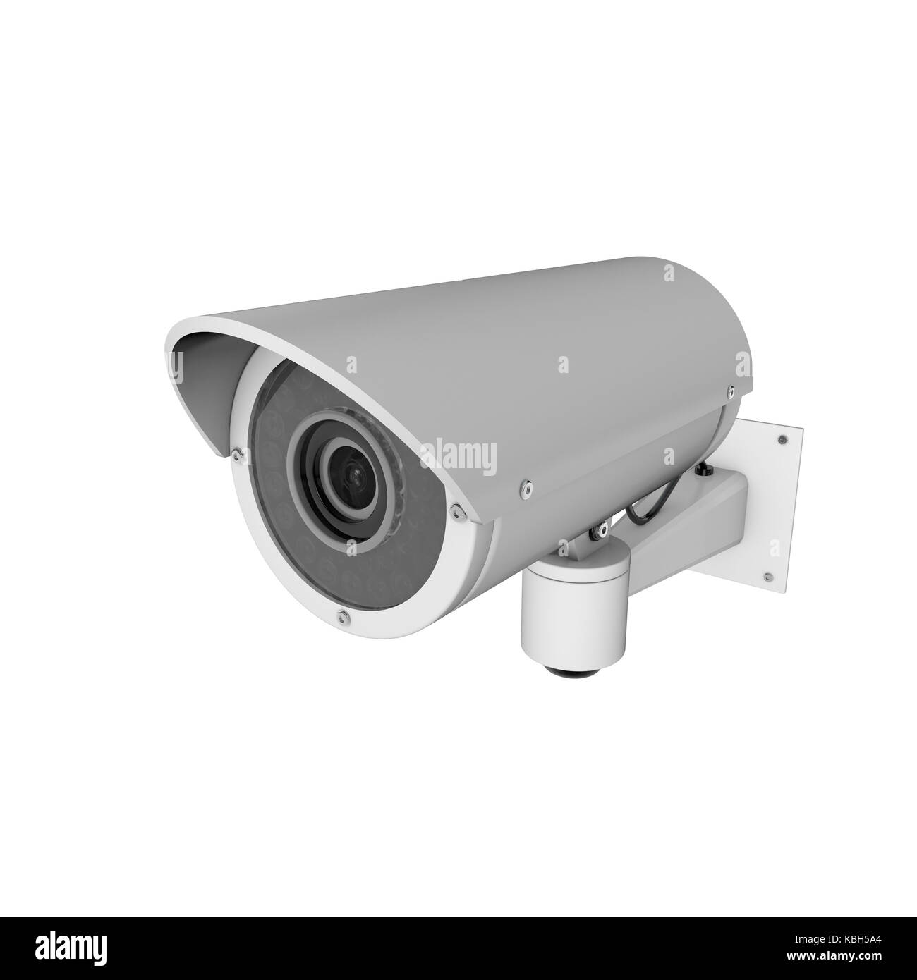 Surveillance CCTV security camera. 3D rendering Stock Photo - Alamy