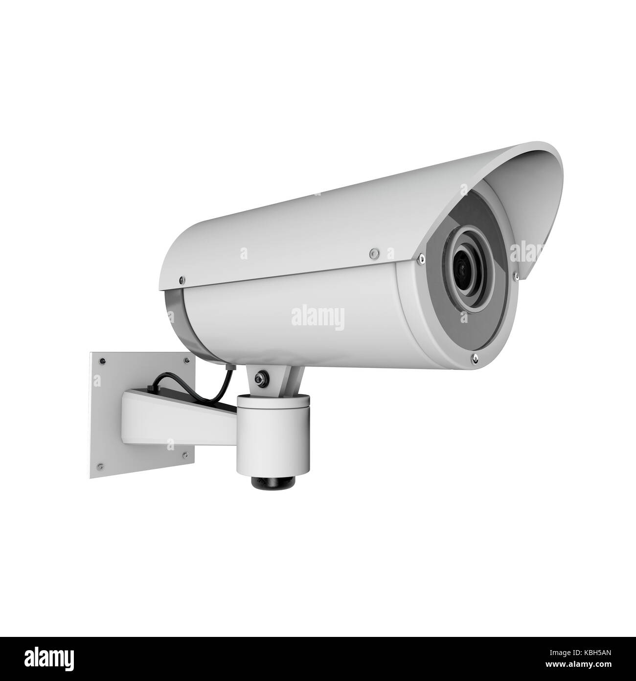 Surveillance CCTV security camera. 3D rendering Stock Photo - Alamy