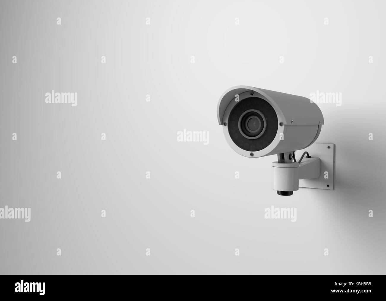 Surveillance CCTV security camera. 3D rendering Stock Photo - Alamy
