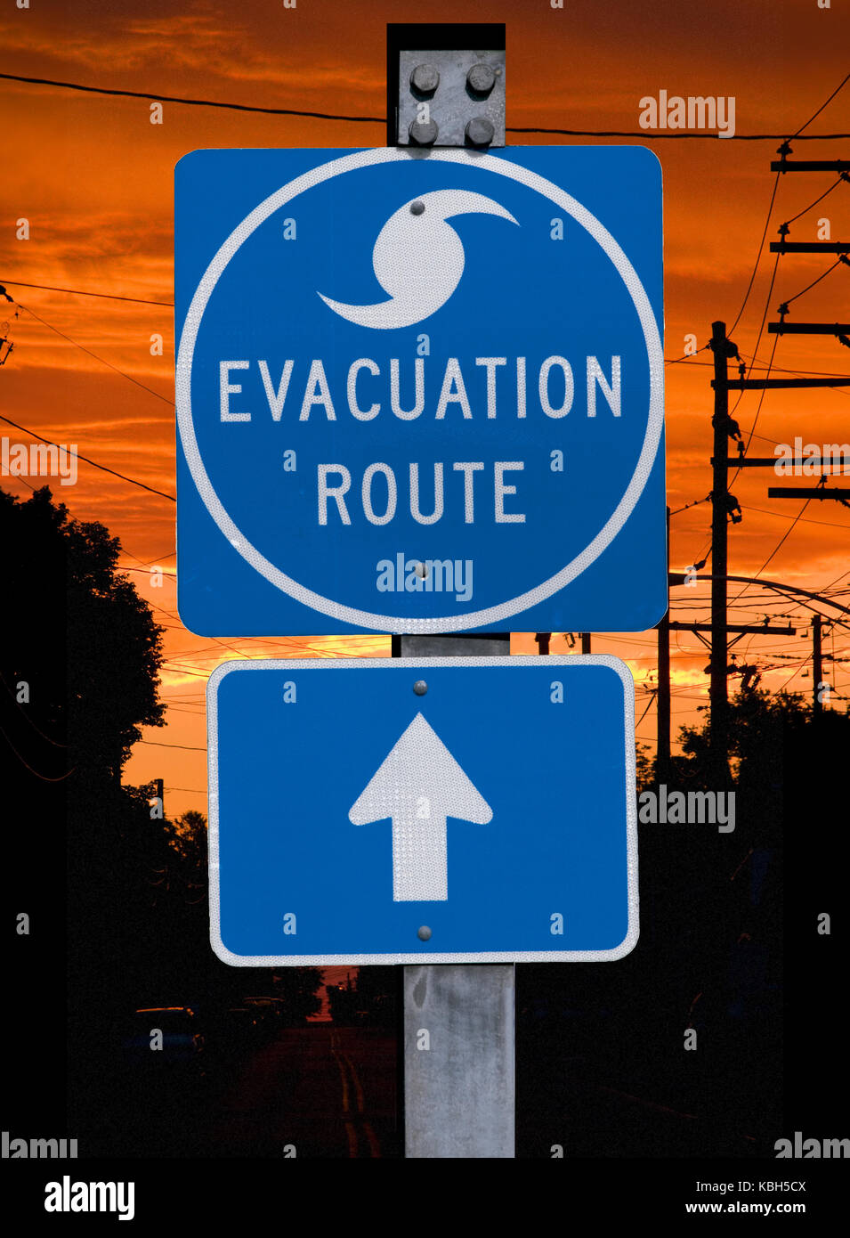 Florida evacuation highway hi-res stock photography and images - Alamy