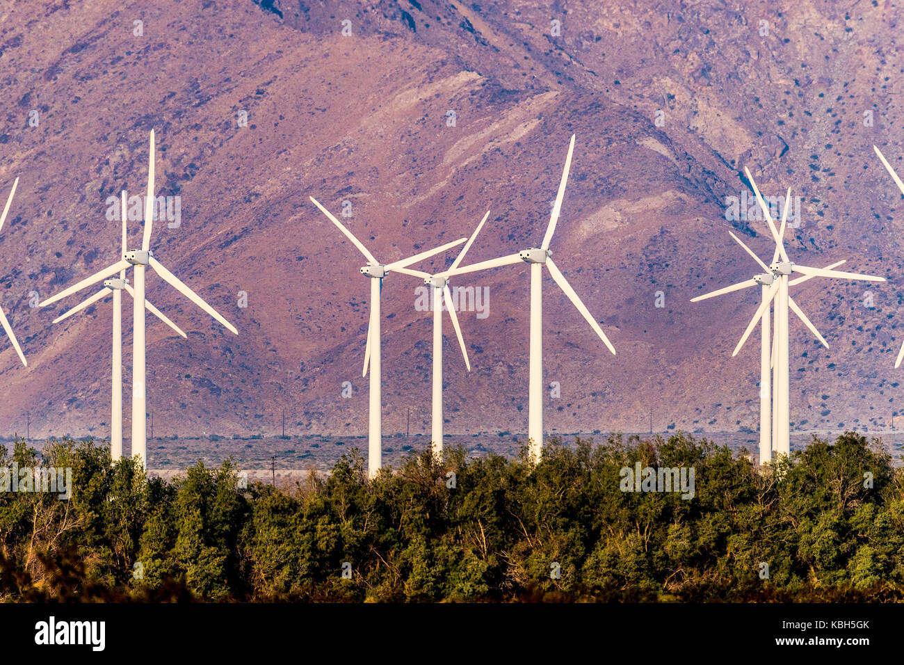 windmill electricity generators Stock Photo - Alamy