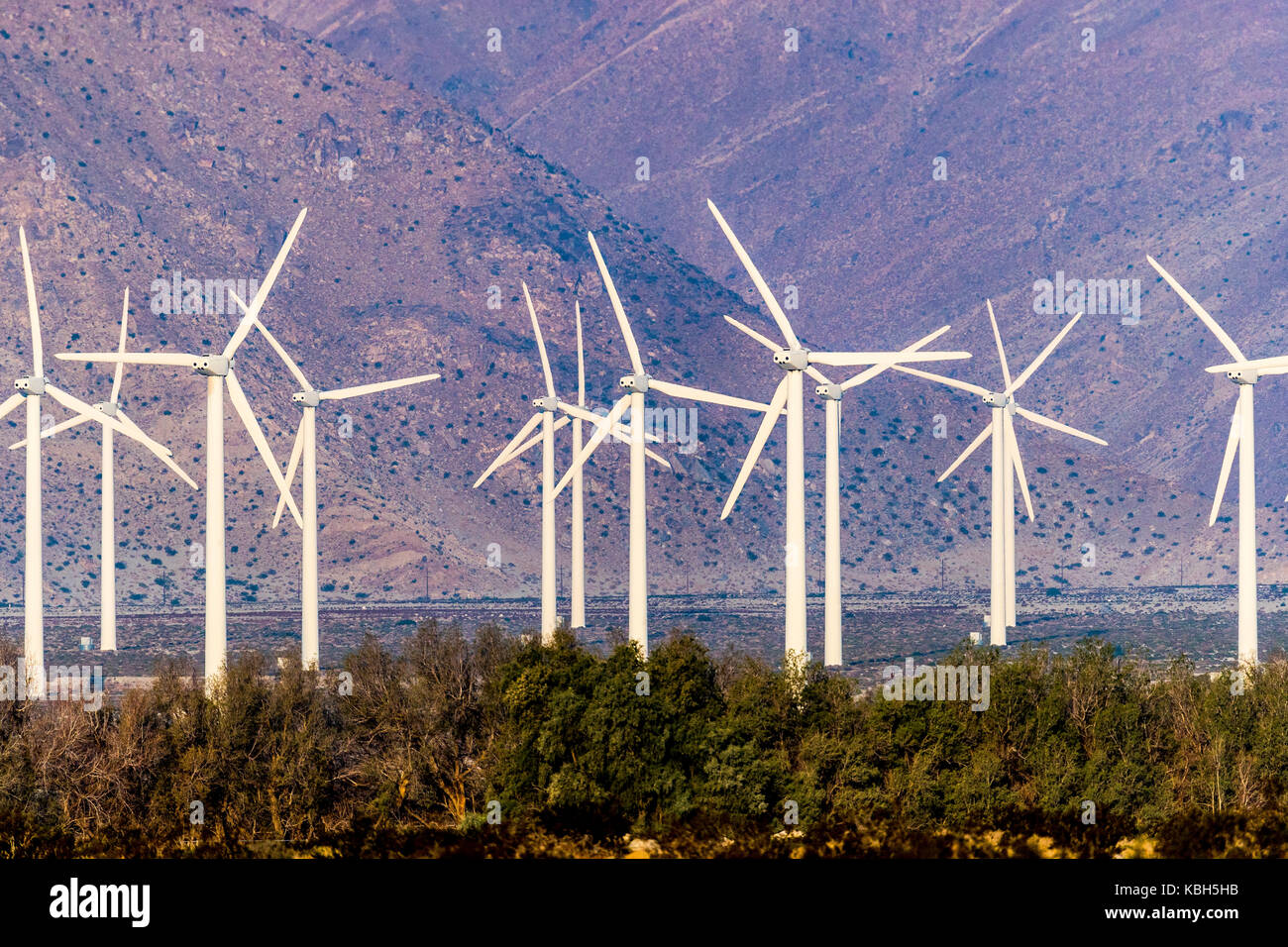windmill electricity generators Stock Photo - Alamy