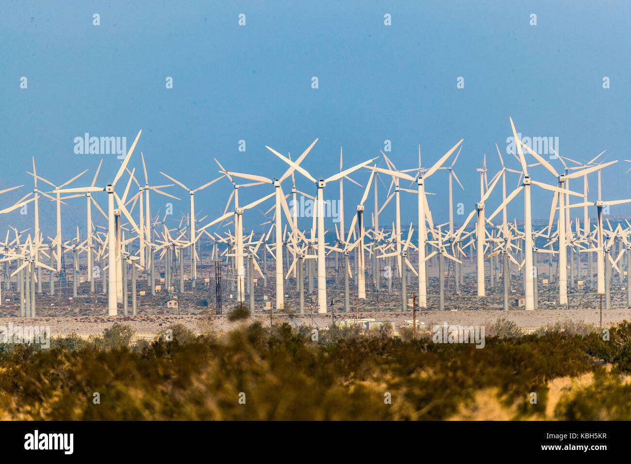 windmill electricity generators Stock Photo - Alamy