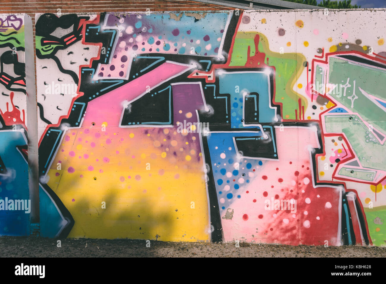 Graffiti & Street art - Barcelona, Spain Stock Photo - Alamy