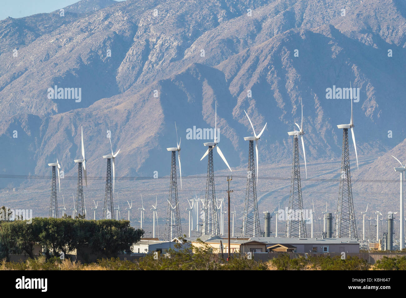 windmill electricity generators Stock Photo - Alamy