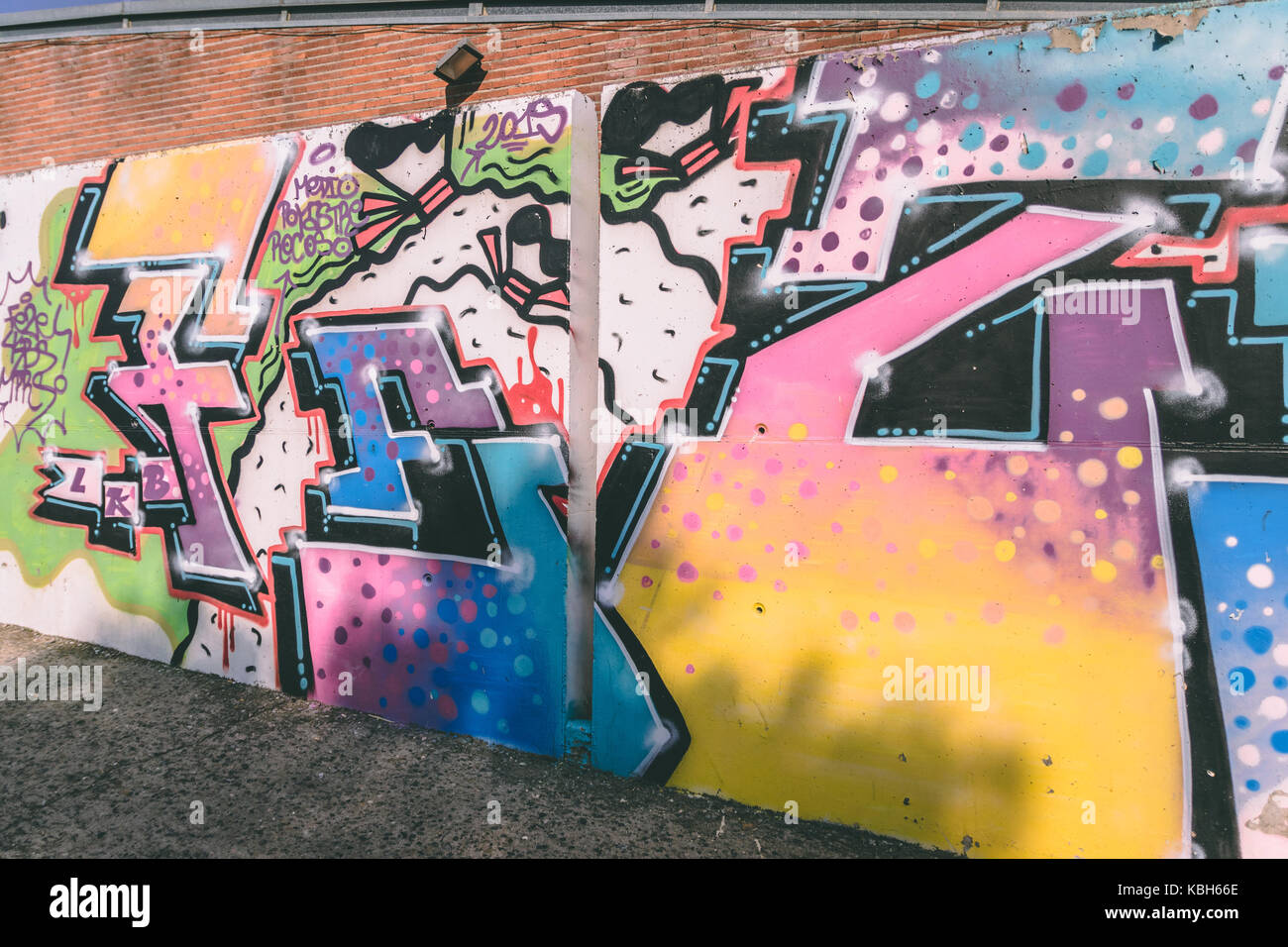 Graffiti & Street art - Barcelona, Spain Stock Photo - Alamy