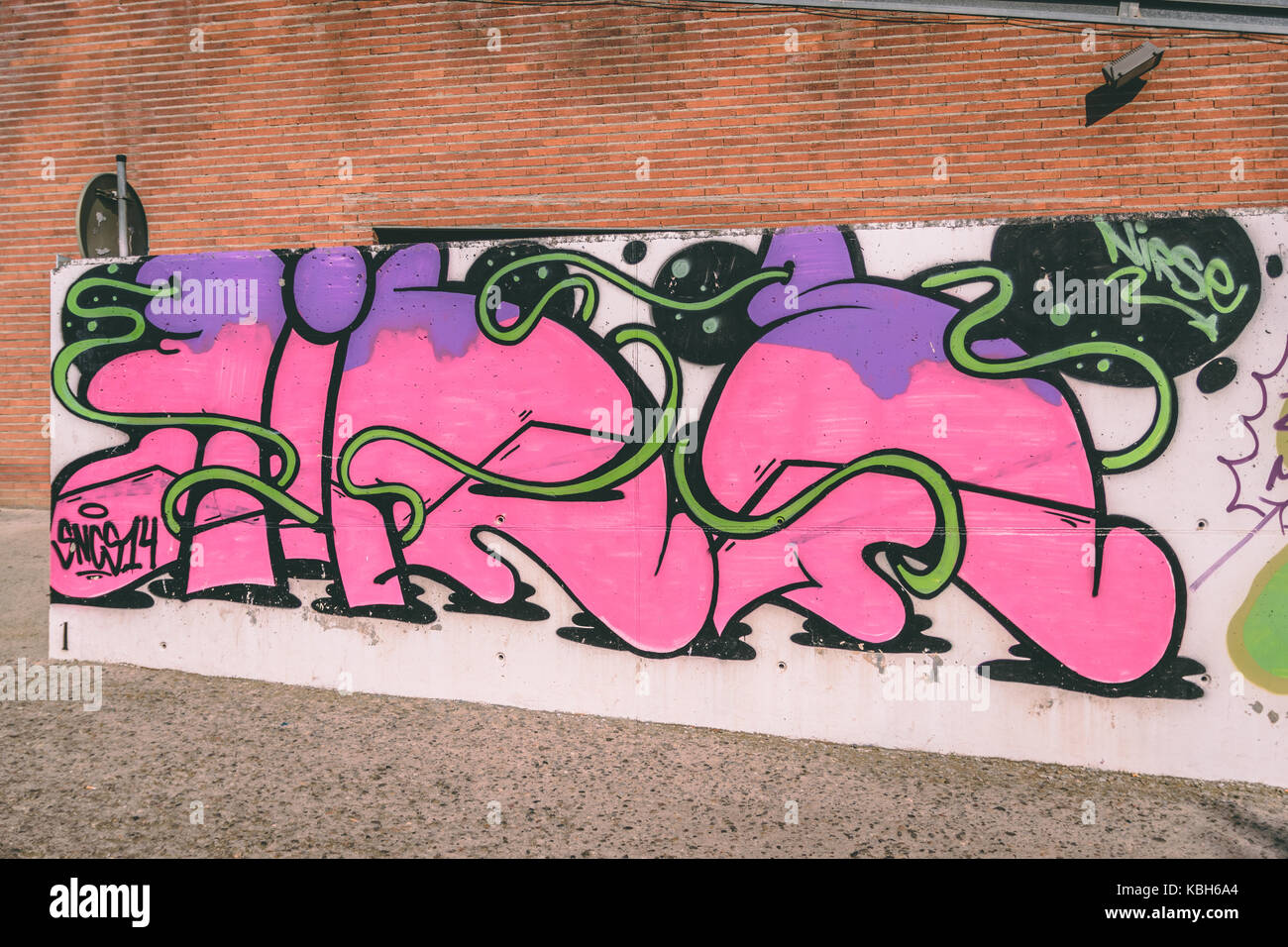Graffiti & Street art - Barcelona, Spain Stock Photo - Alamy
