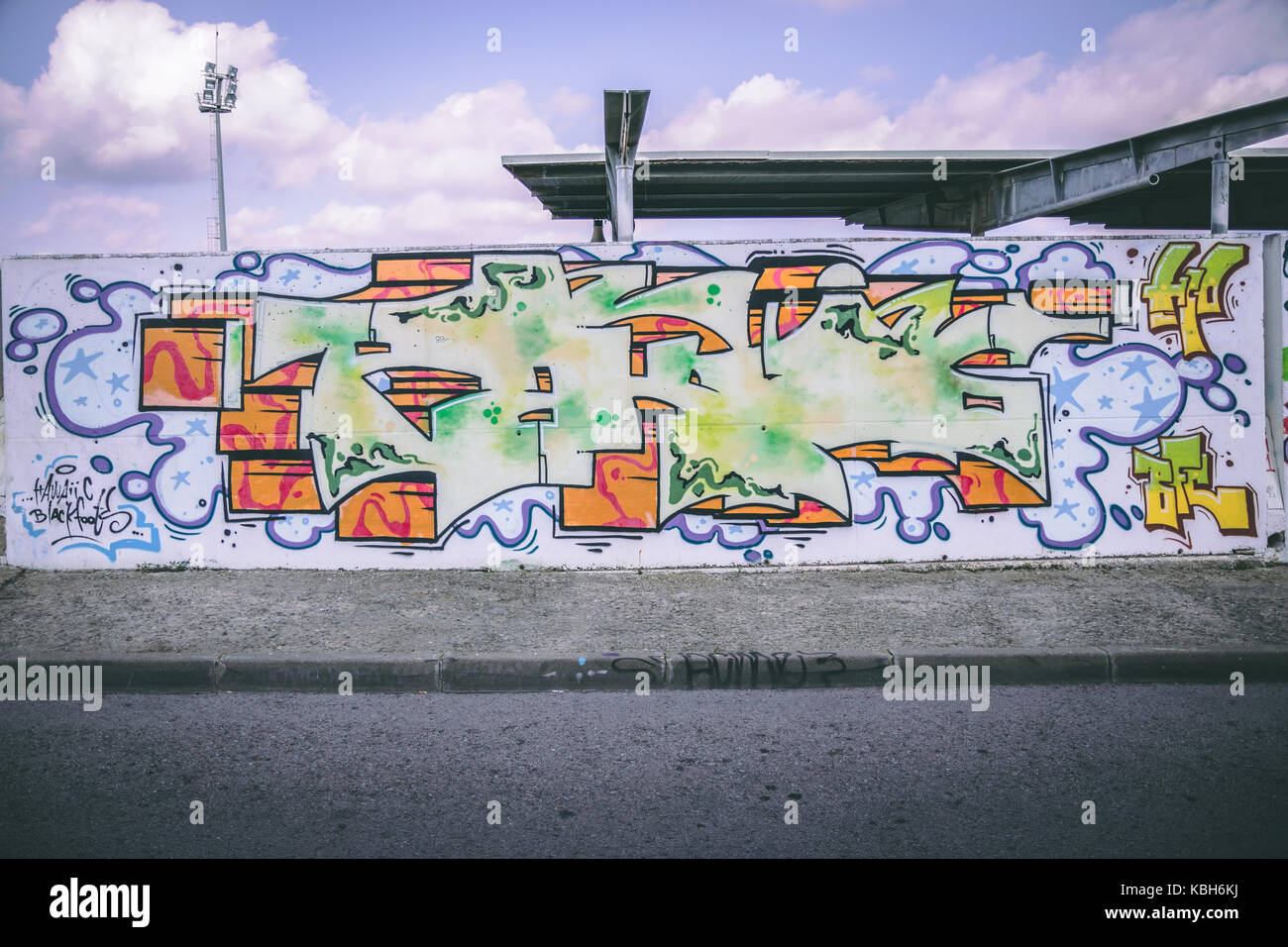 Graffiti & Street art - Barcelona, Spain Stock Photo - Alamy