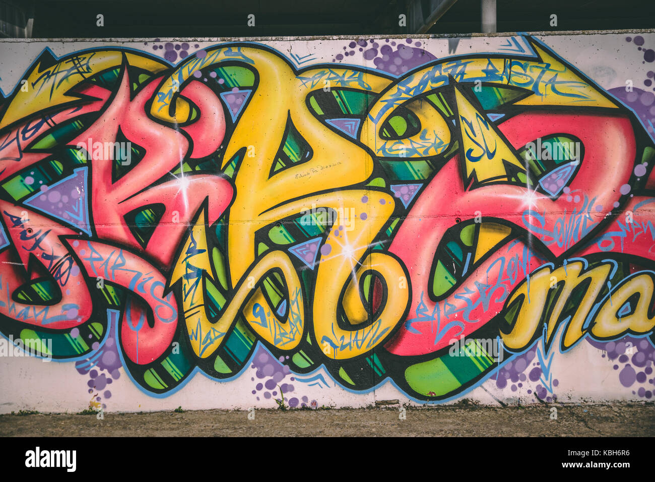 Graffiti & Street art - Barcelona, Spain Stock Photo - Alamy