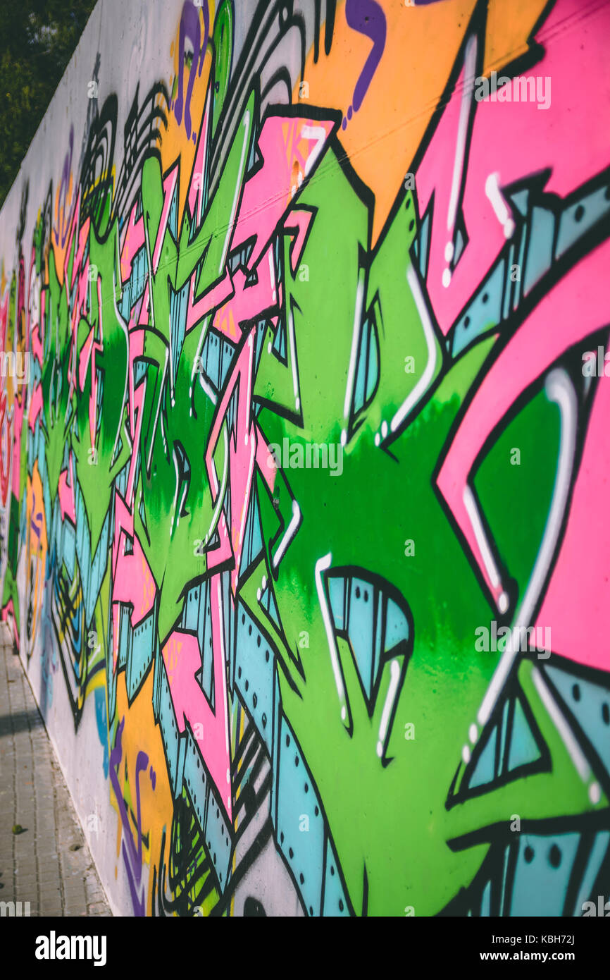 Graffiti & Street art - Barcelona, Spain Stock Photo - Alamy