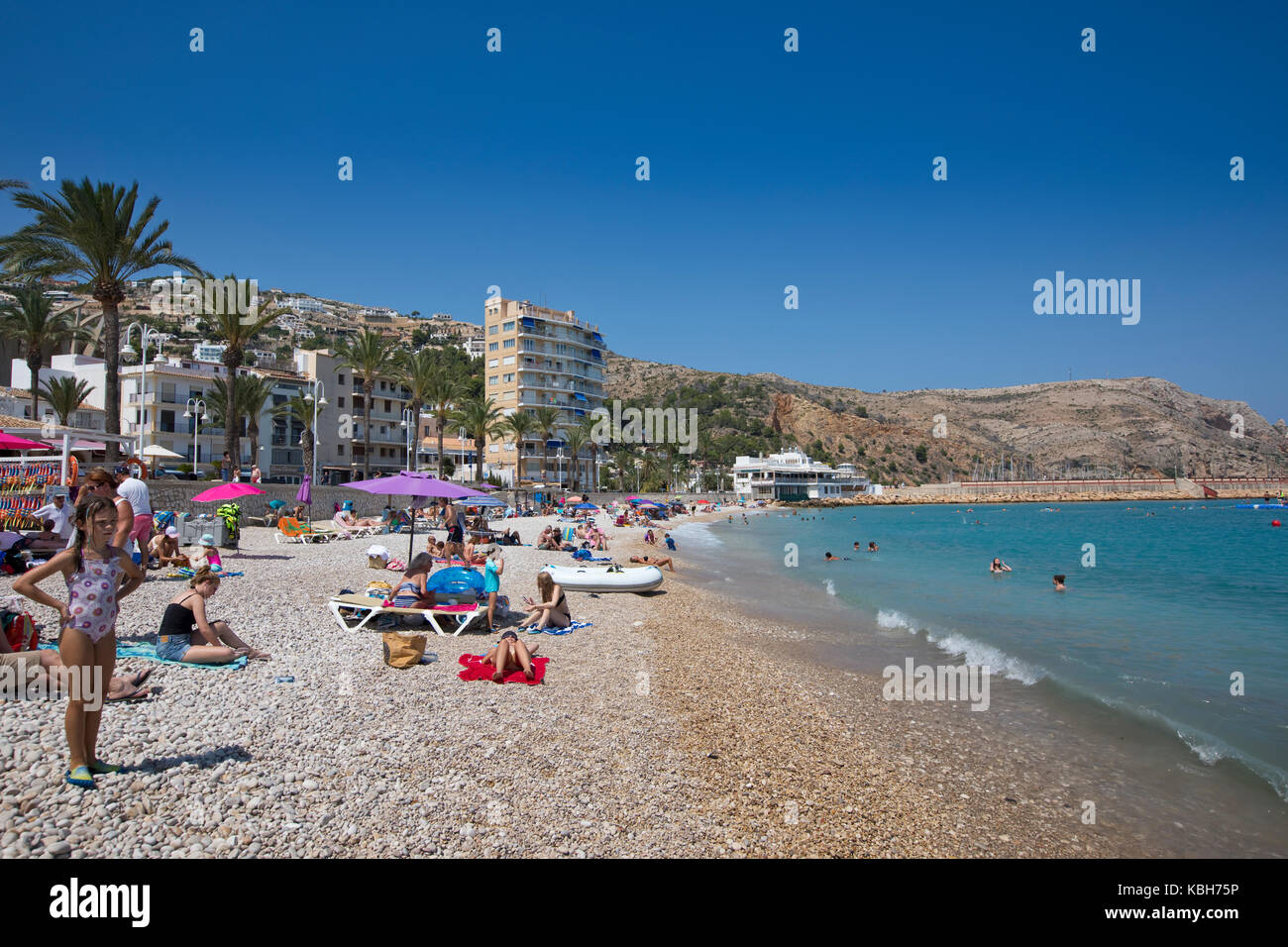 Javea beach costa blanca hi-res stock photography and images - Alamy