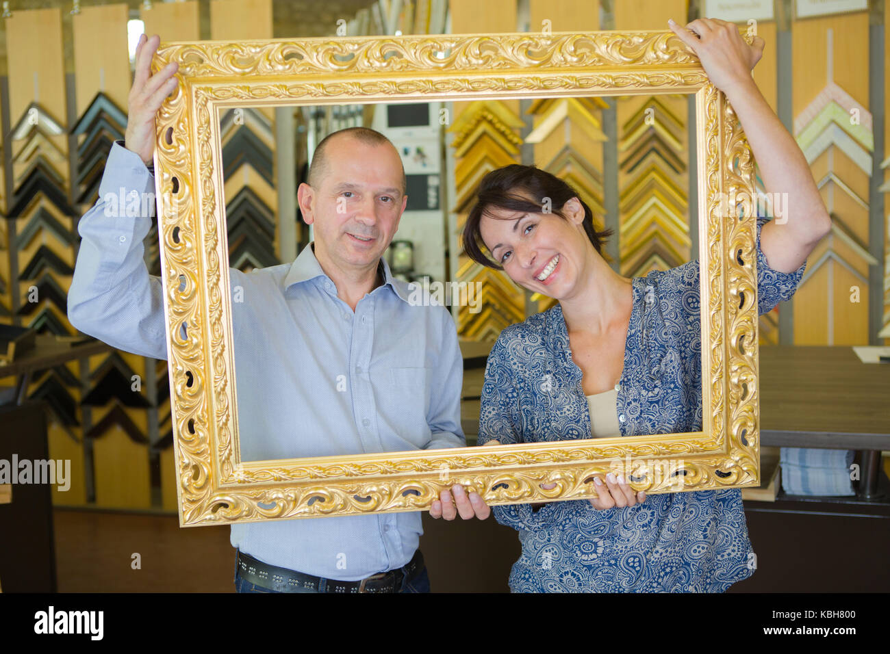 the big picture frame Stock Photo - Alamy