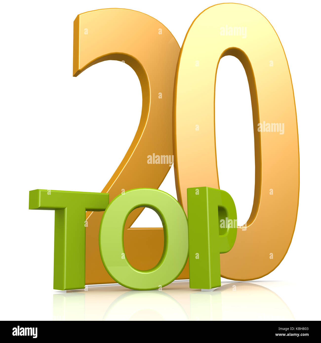 Top 20 word Stock Photo - Alamy