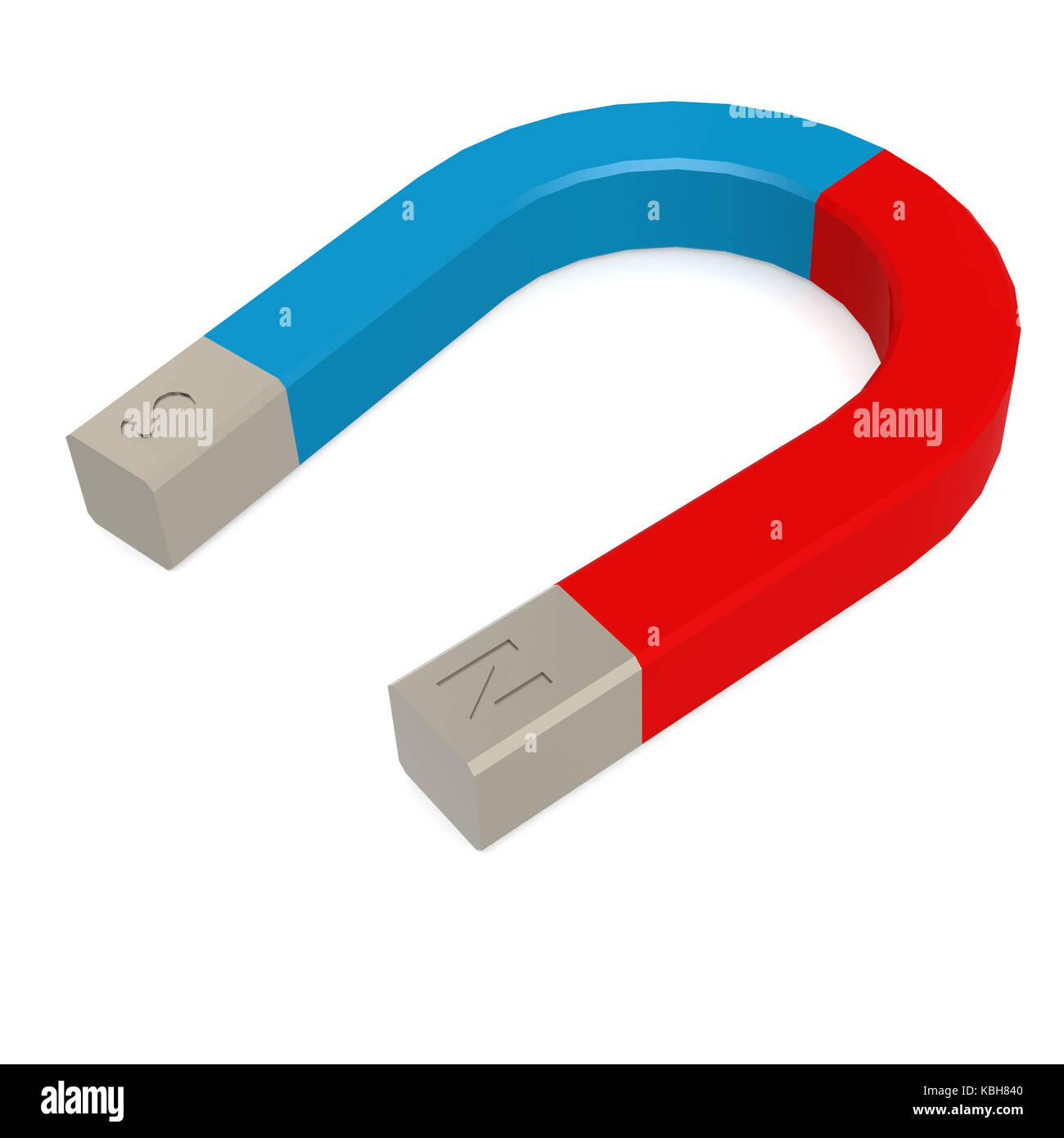 Magnet pulling iron hi-res stock photography and images - Alamy