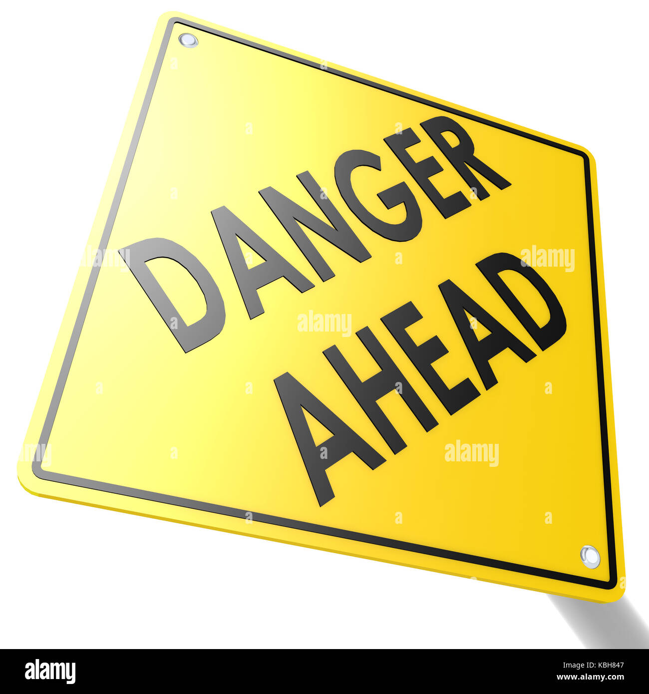 Danger Ahead Stock Photos & Danger Ahead Stock Images - Alamy