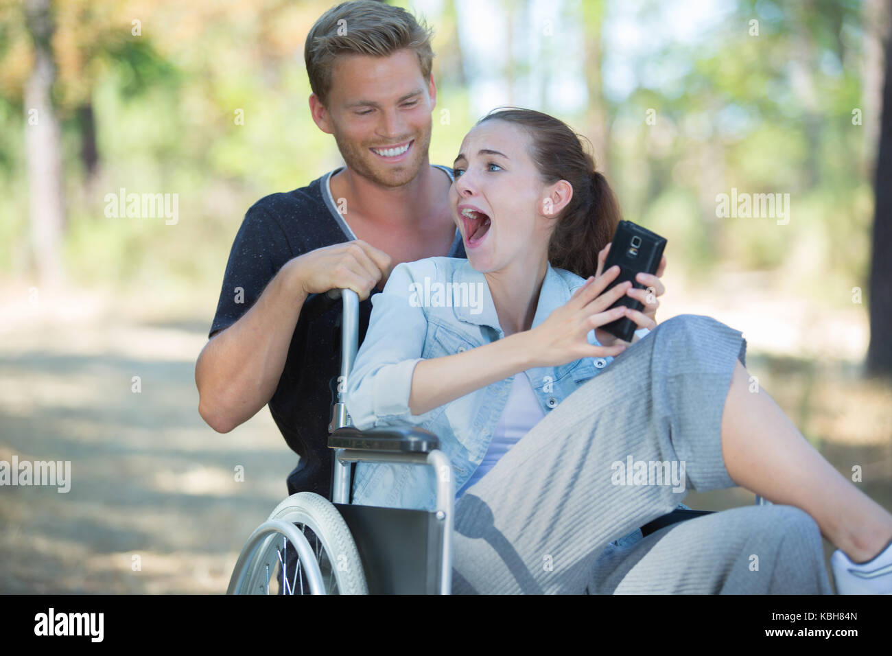 during the stroll Stock Photo - Alamy