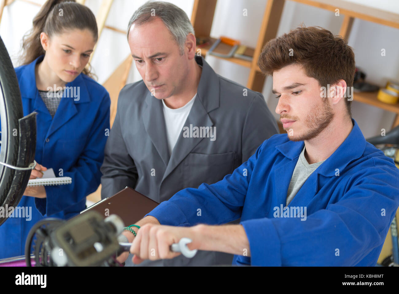 testing the knowledge Stock Photo - Alamy