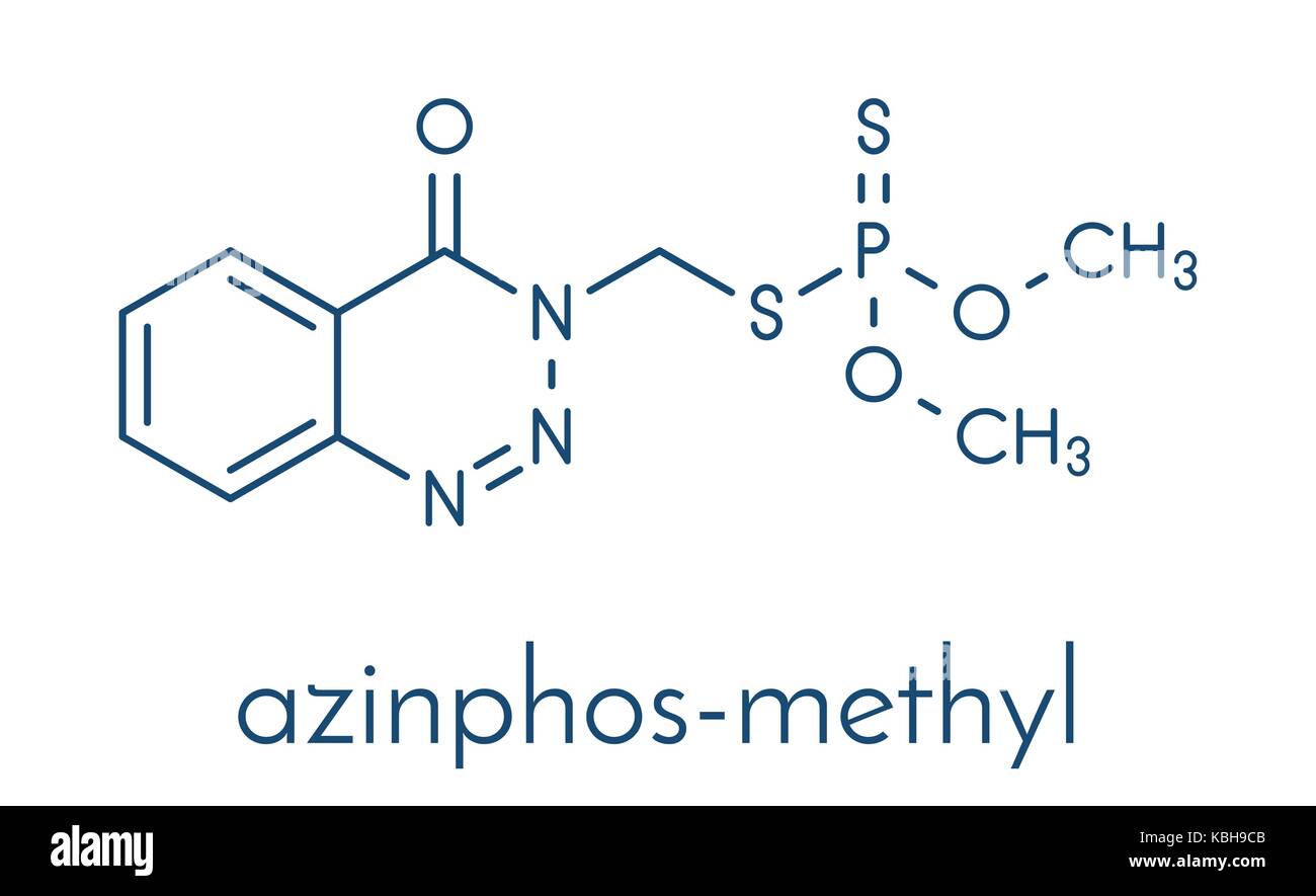 Azinphos-methyl organophosphate insecticide. Acts as neurotoxin through ...