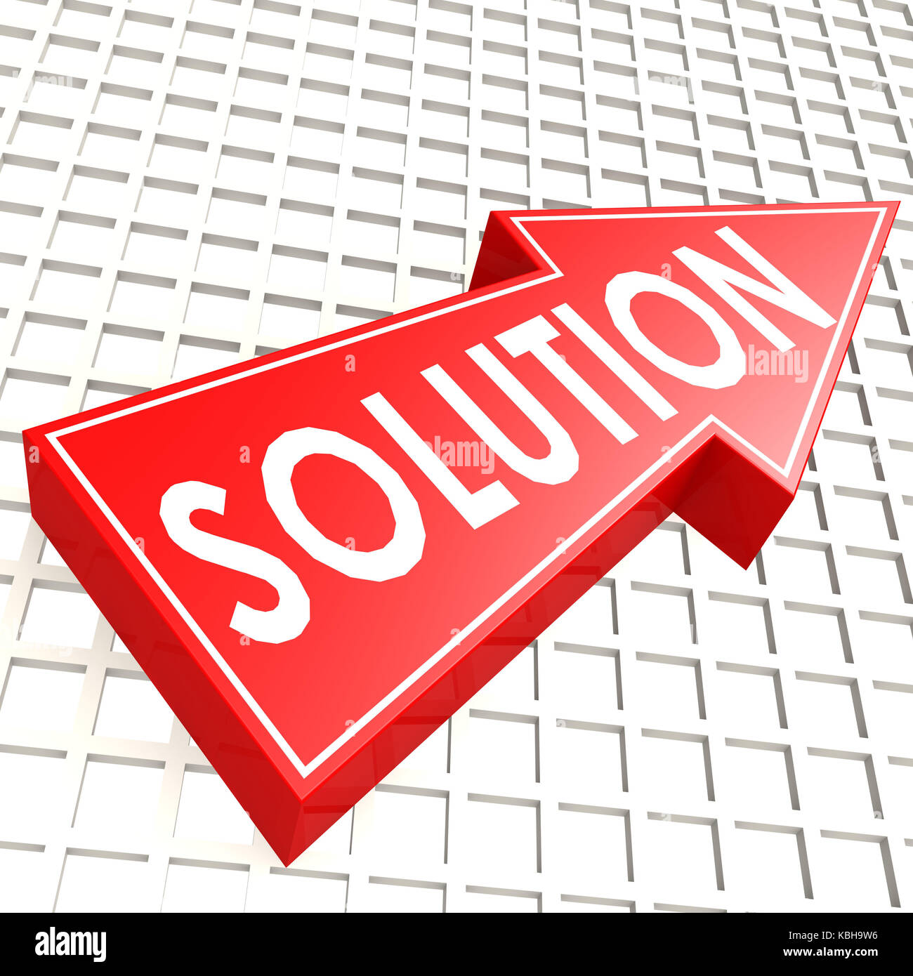 Solution arrow with graph background image with hi-res rendered artwork ...