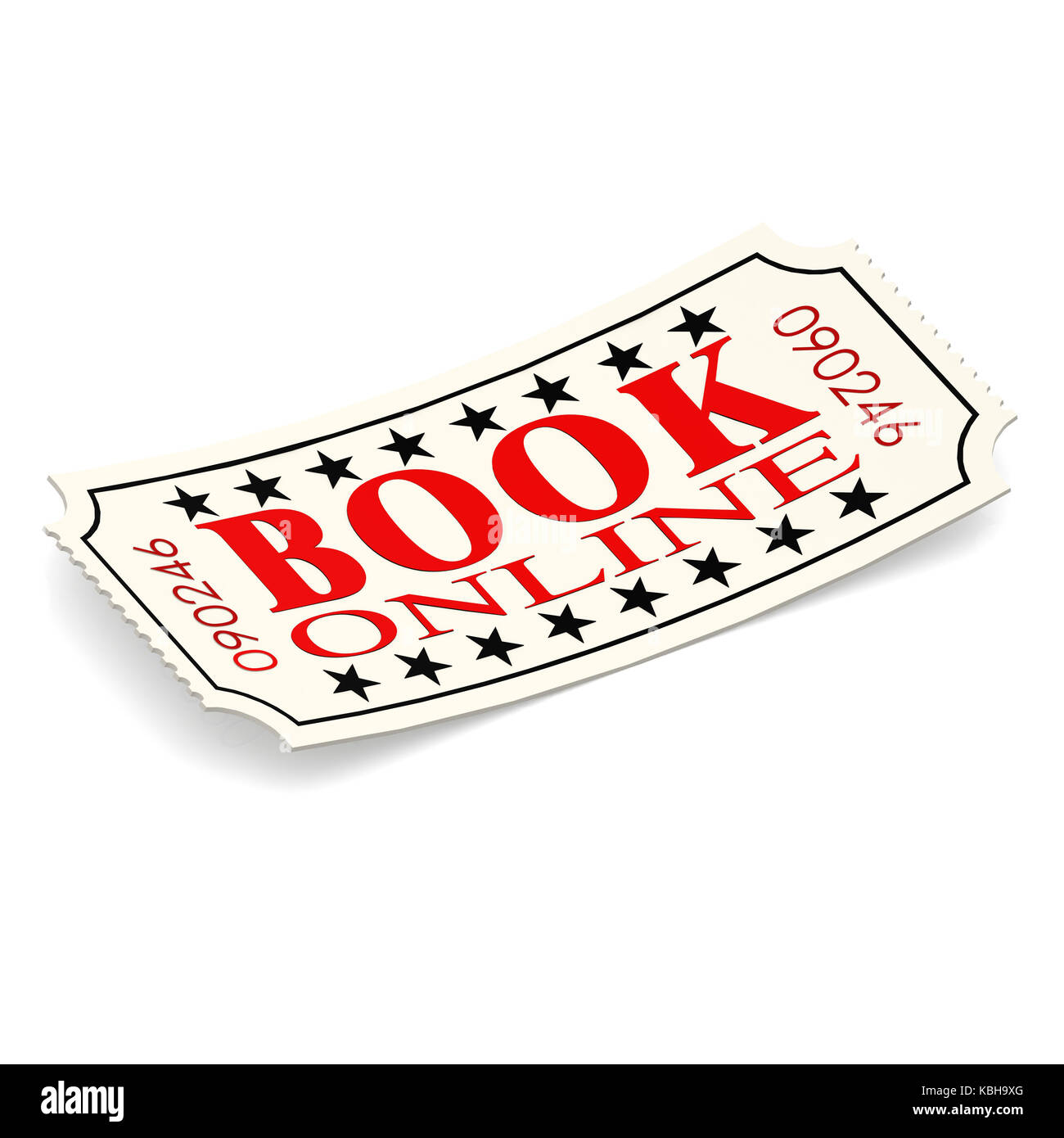 Expire soon ticket on white background image with hi-res rendered ...