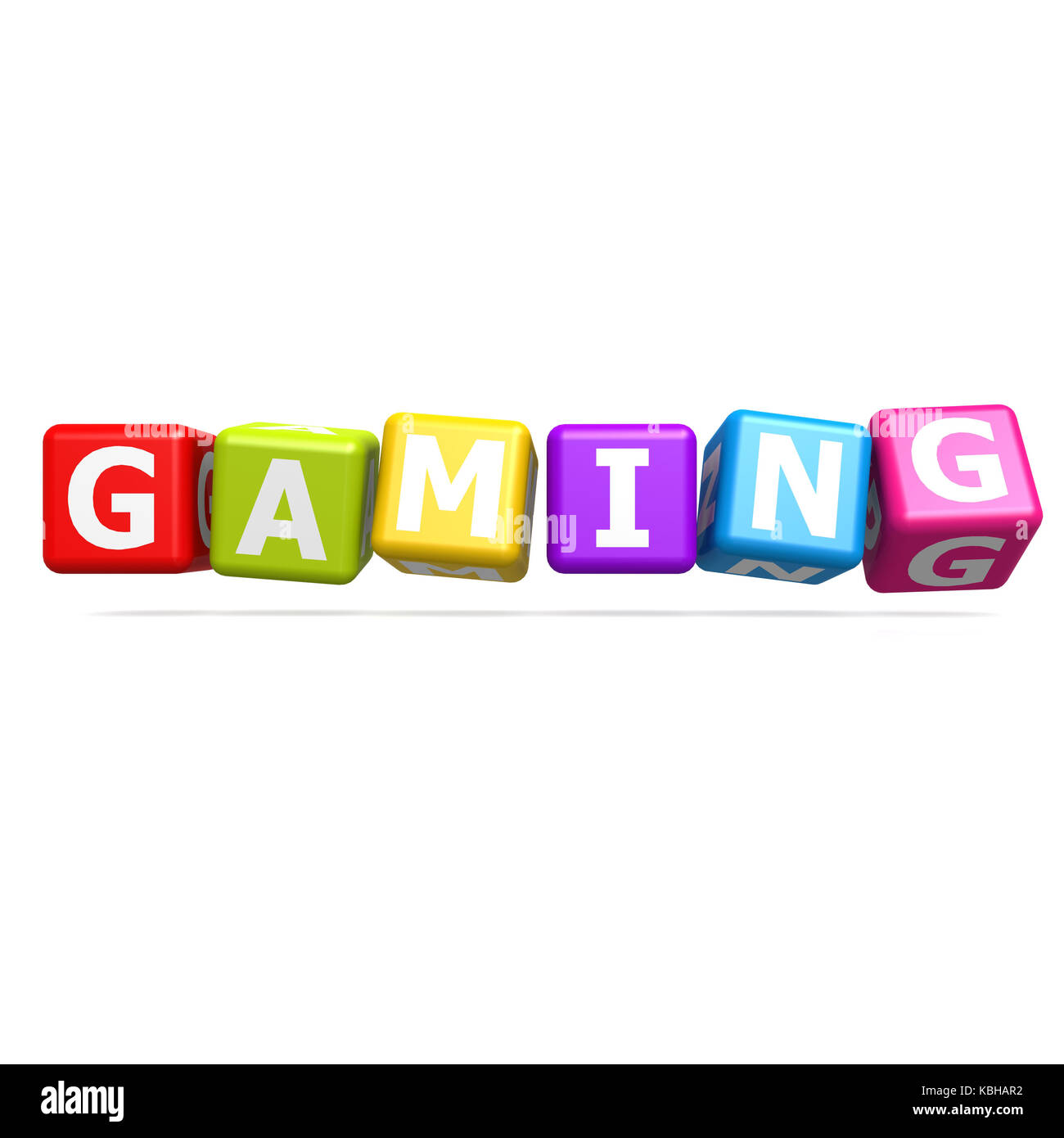 Cube puzzle gaming image with hi-res rendered artwork that could be ...
