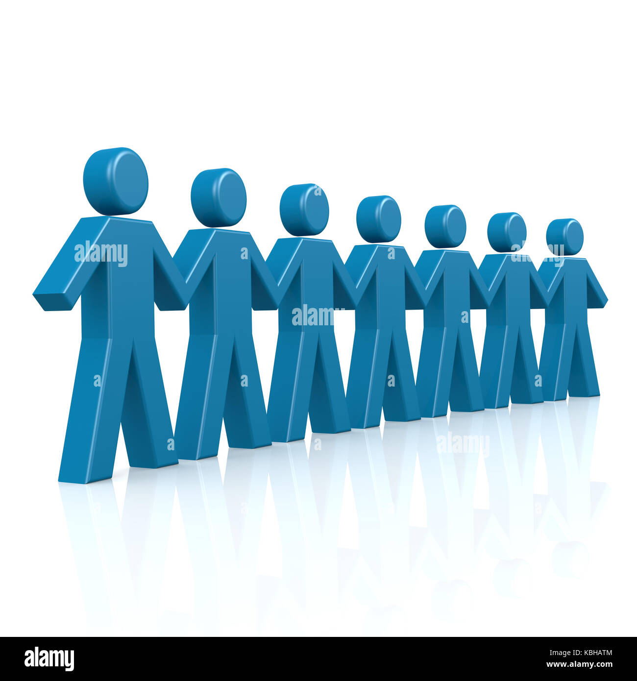 Blue man in line image with hi-res rendered artwork that could be used ...