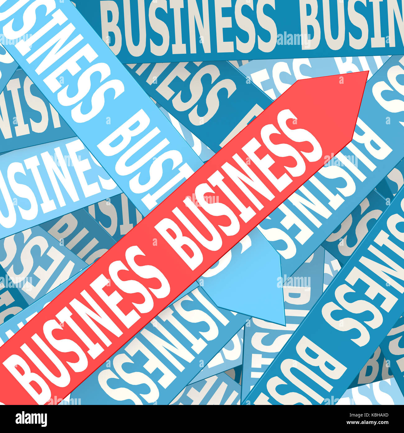 Business word on arrow image with hi-res rendered artwork that could be ...