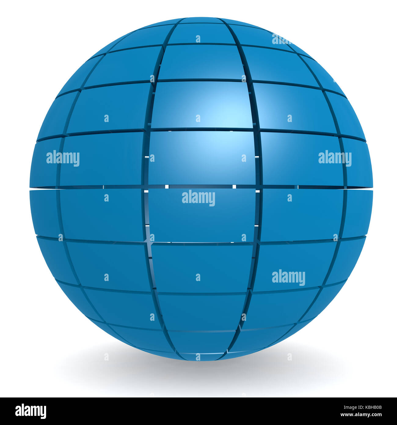 Blue sphere pattern image with hi-res rendered artwork that could be ...