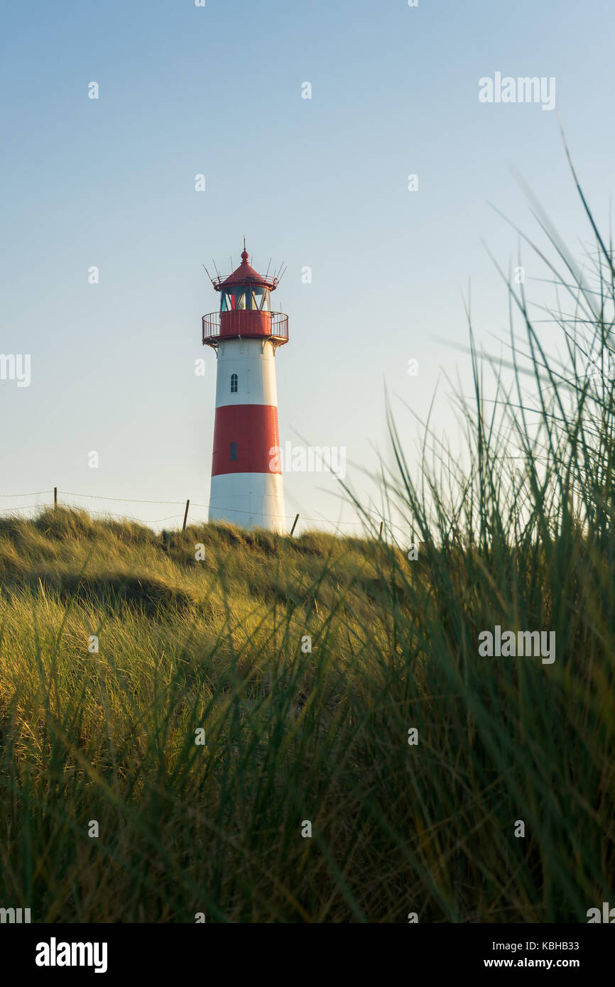 Lighthouse List - Sylt, Germany Stock Photo - Alamy