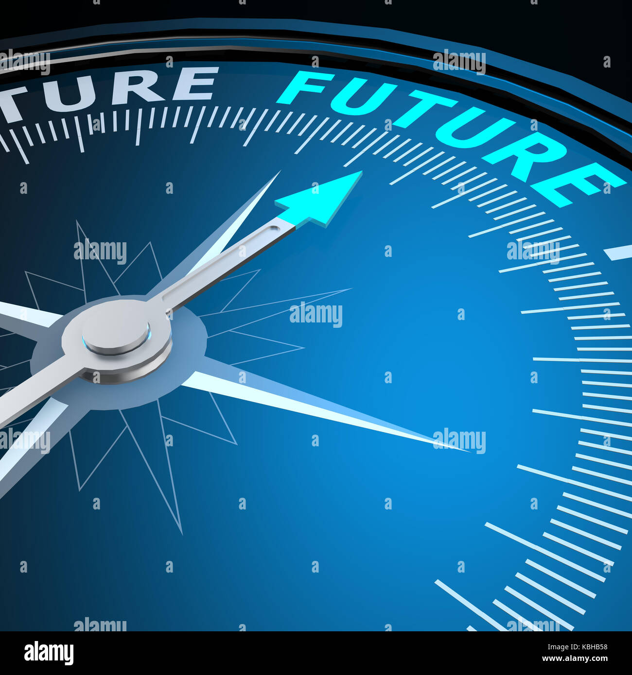 Future on compass image with hi-res rendered artwork that could be used ...