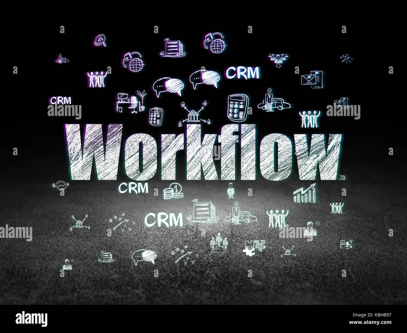 Workflow icons hi-res stock photography and images - Alamy